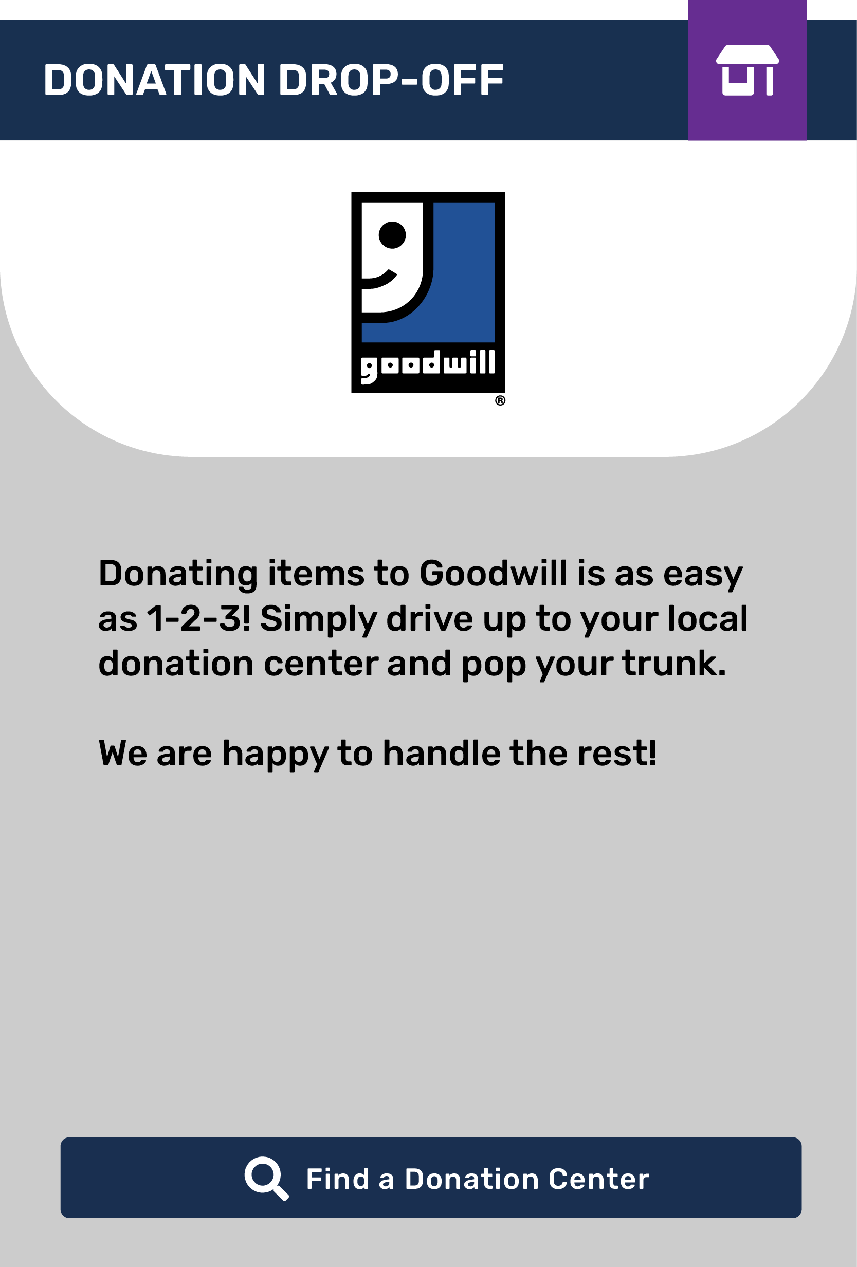 Donation Pickup - Goodwill Industries of New Jersey and Philadelphia
